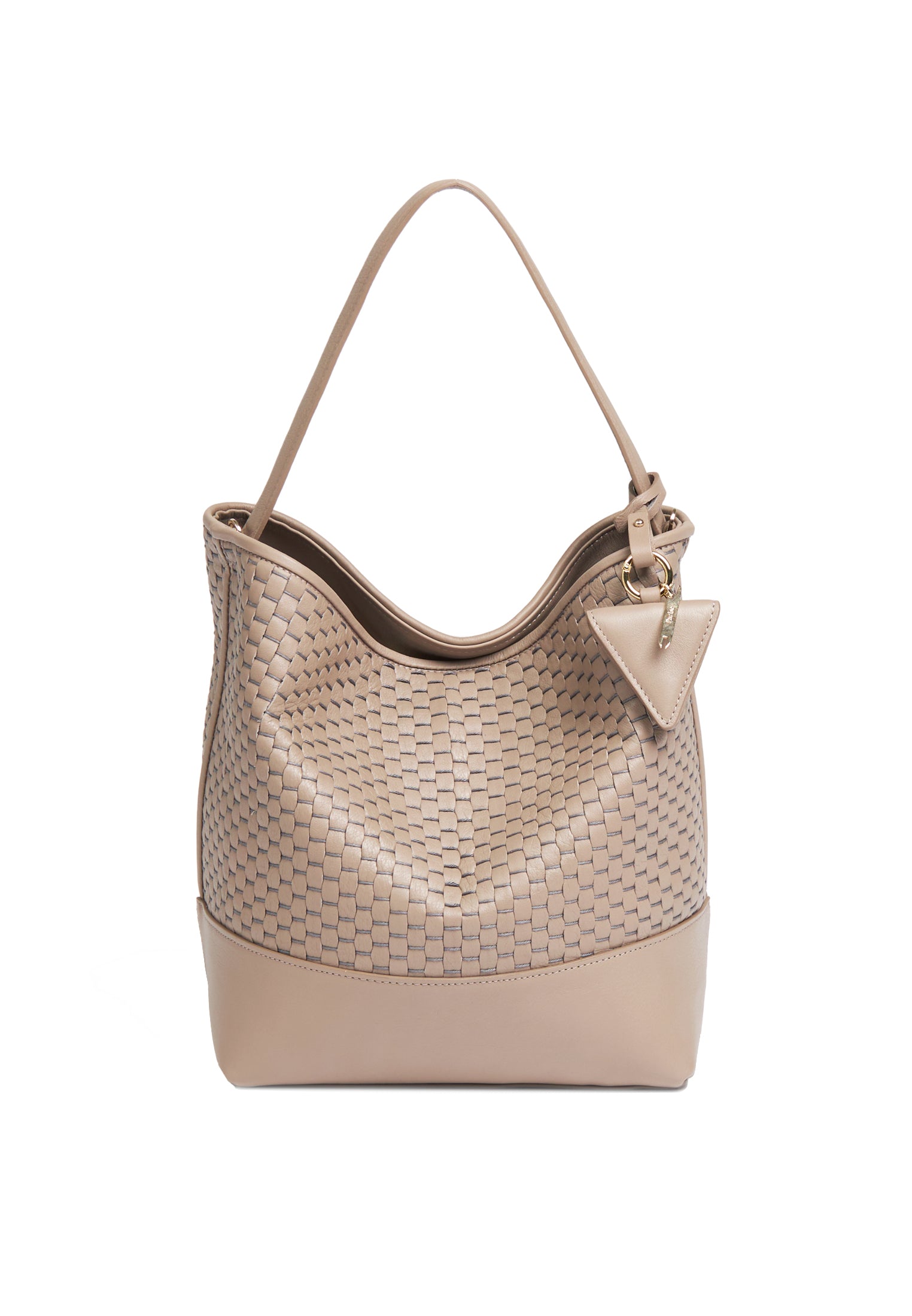 51 Large Bucket Bag Acacia - Handwoven Italian Leather | Parise