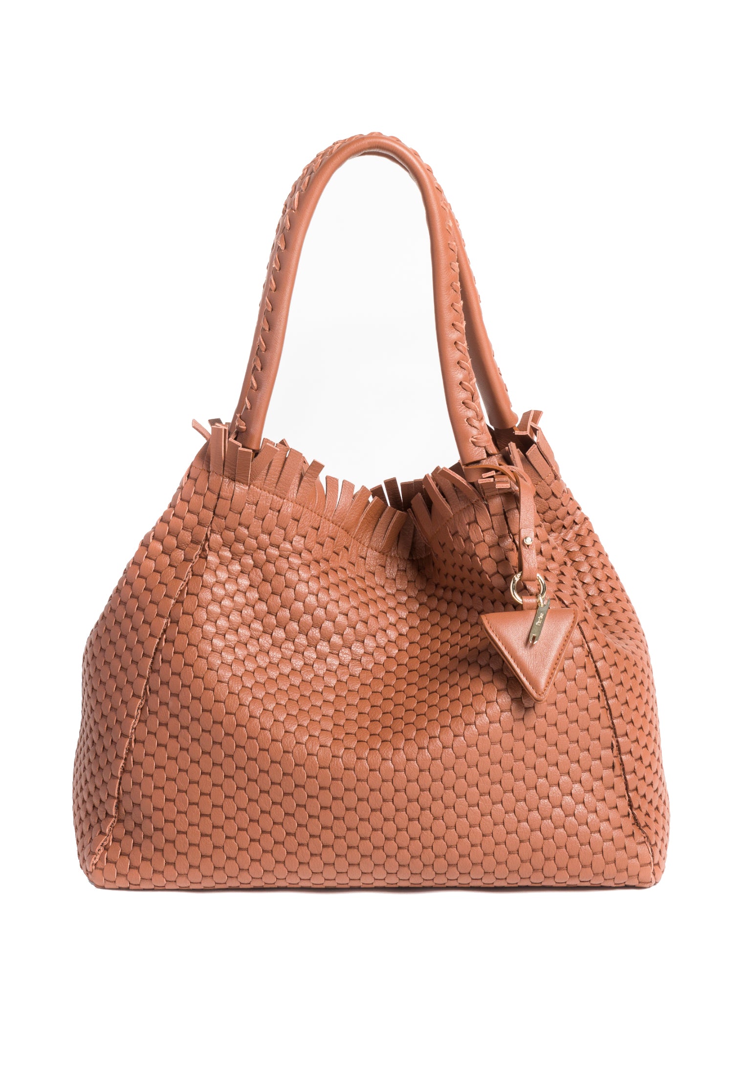 09 Regular Brandy - Handwoven Italian Leather Bag | Parise