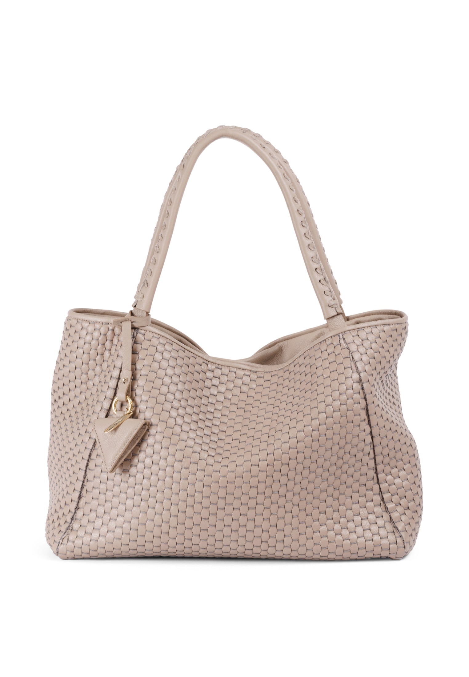 09 Plain Acacia - Woven Italian Leather Bag | Parise