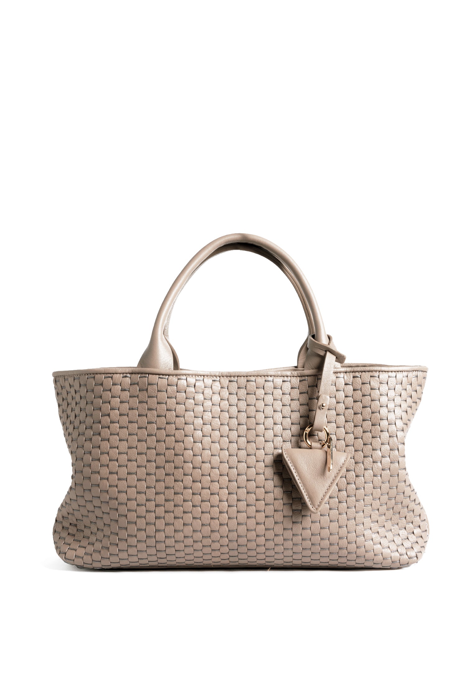 60 Small Tote Acacia – Handwoven Italian Leather Bag | Parise